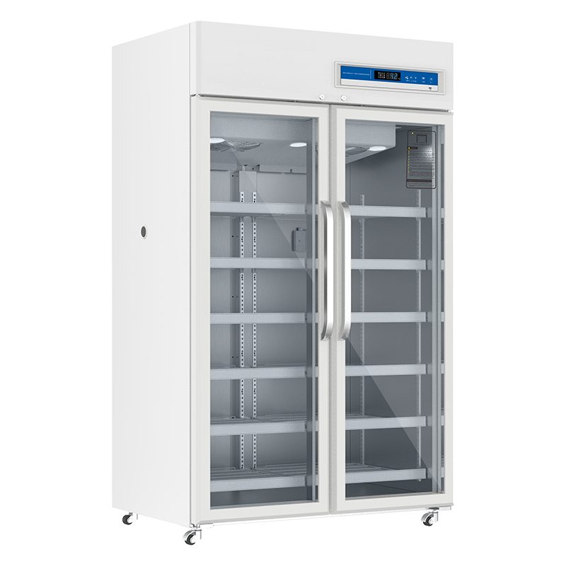2ºC~8ºC Double Glass Door Laboratory Refrigerator