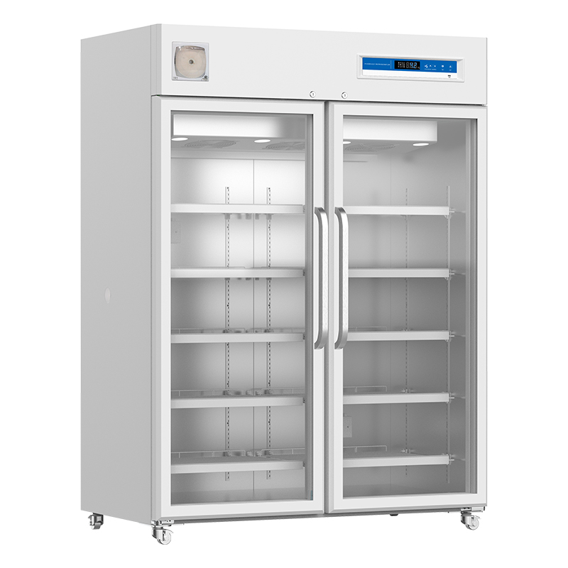 Glass Door Biomedical Pharmaceutical Refrigerator