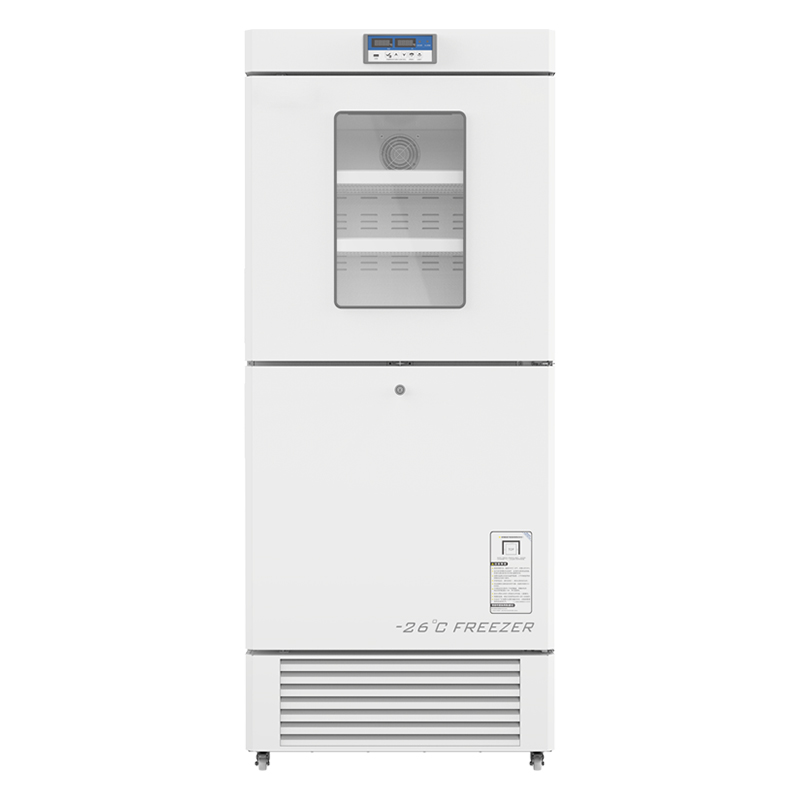 Double Door Lab Freezer and Combination Refrigerator