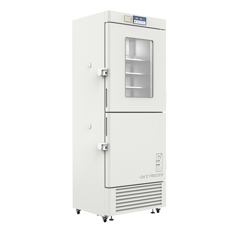 Laboratory Combo Fridge Combined with Freezer